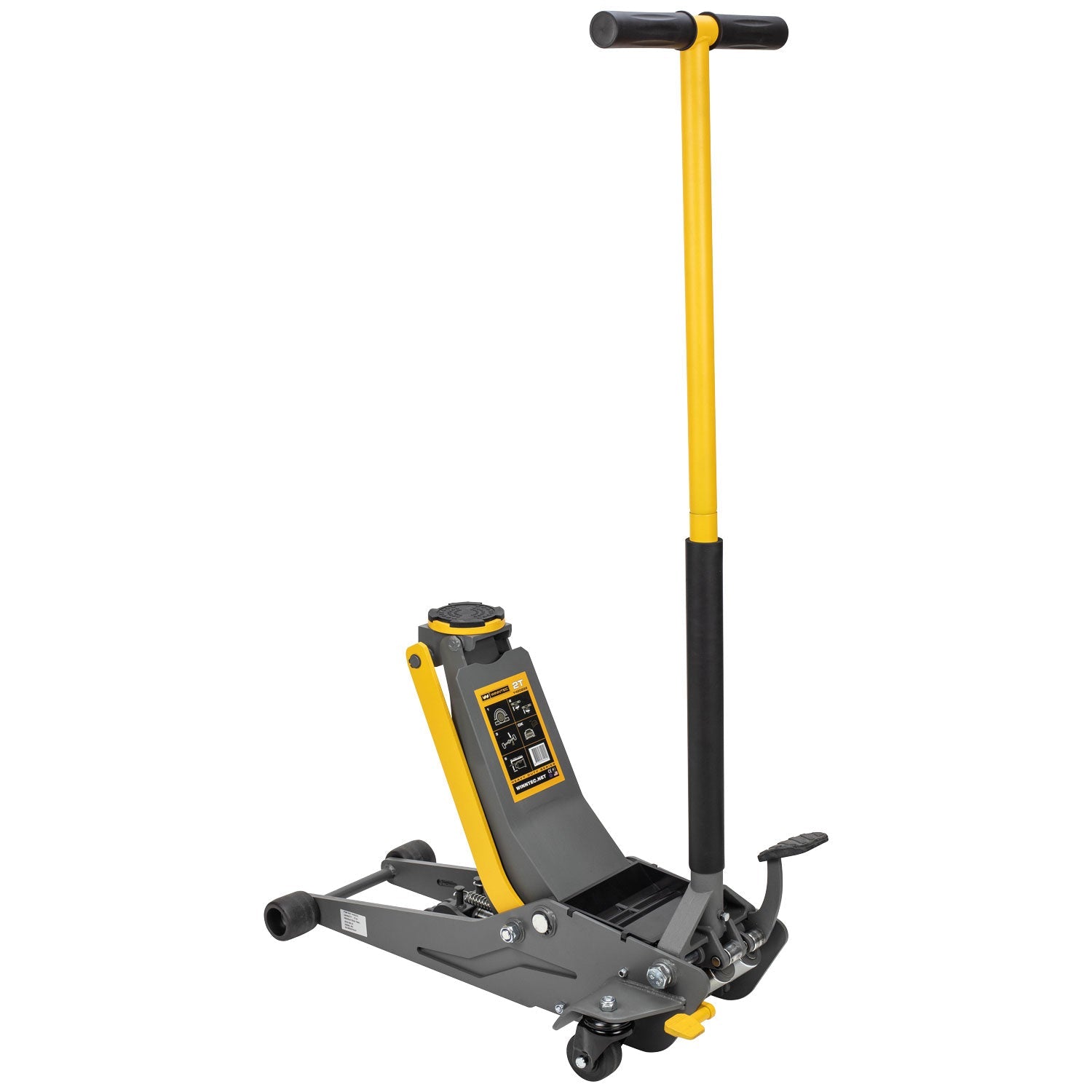 WINNTEC® 2 TON Low-Profile Turbo-Lift Trolley Jack – Morgans, Your ...